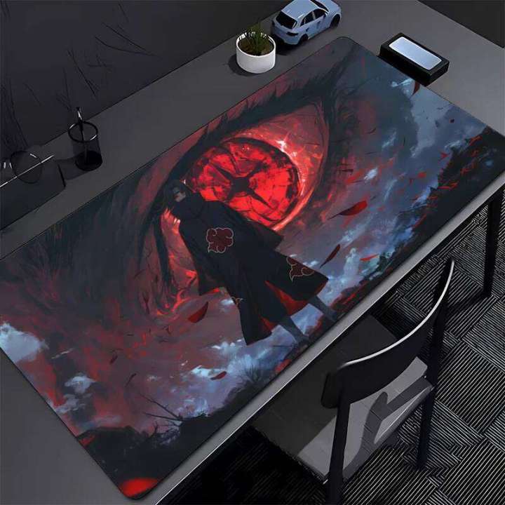 Mouse Pad big NARUTO Uchiha Itachi Computer Office Game Table Mats ...