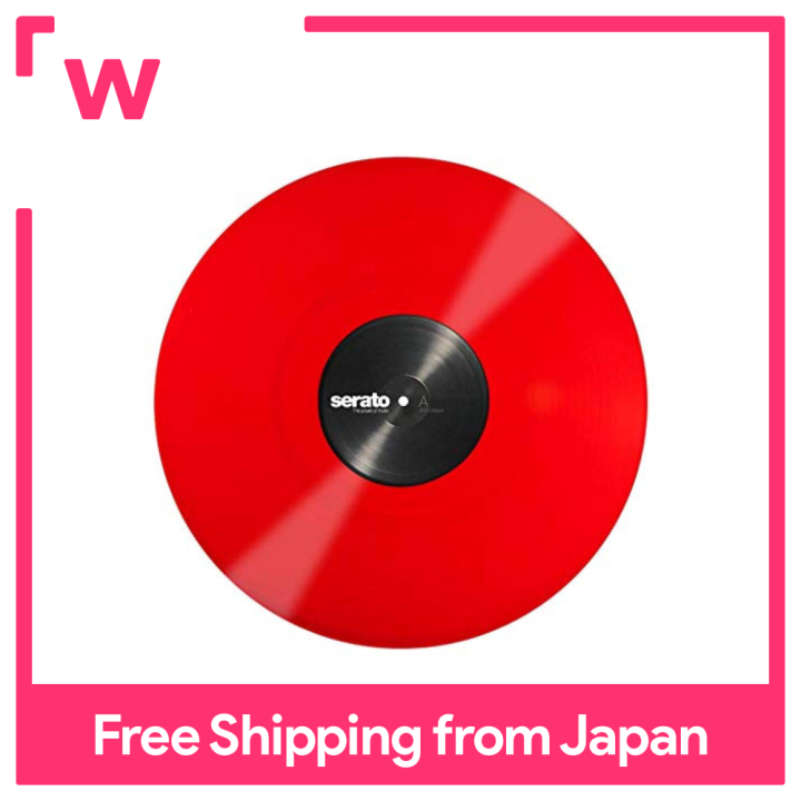 Serato Control Vinyl 122 Disc Red Serato Control Record Red | Lazada
