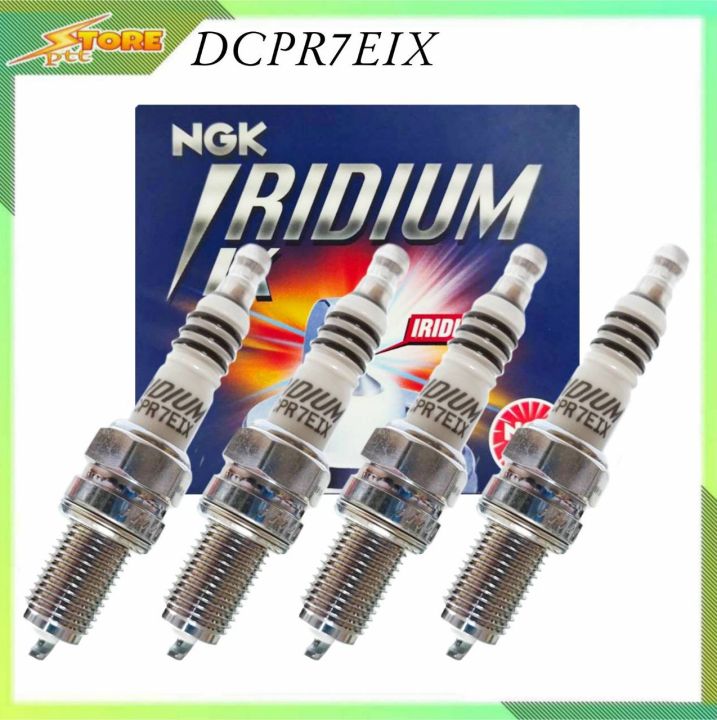 หัวเทียน NGK DCPR7EIX / 6046 IRIDIUM ( 1ชุด4หัว ) หัวเข็ม อิริเดี่ยม ...