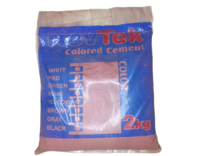 NOVTEK COLORED CEMENT RED (2KG./PACK) | Lazada PH
