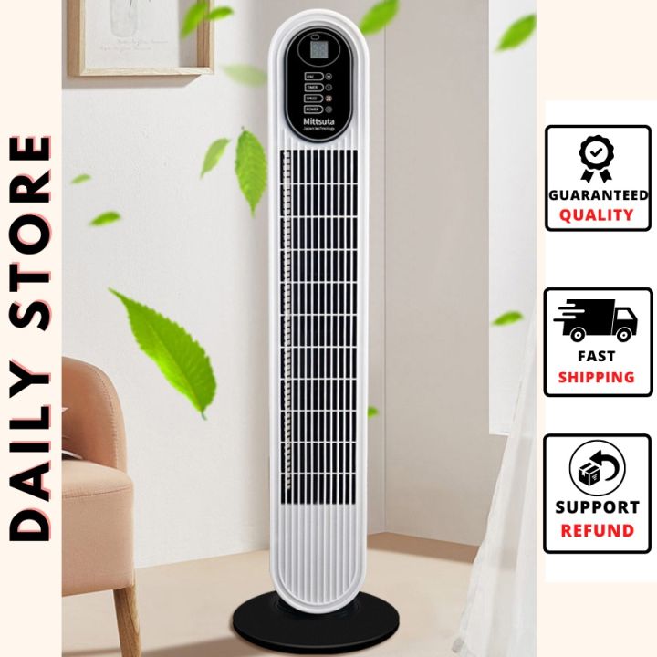 SUPER TOWER FAN AIR COOLING Japan Mittsuta Fan bladeless fan tower mute ...