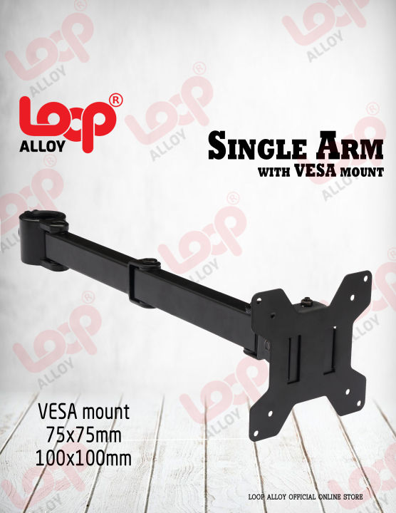 Loop Alloy - Single Arm Dual Arm Bracket (Arm only) | Lazada PH