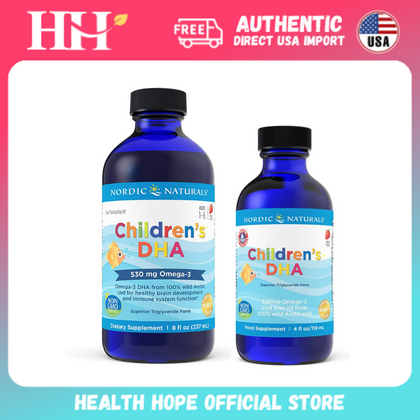 Original Nordic Naturals Children's DHA Liquid (119 or 237ml) Age 1-6 ...