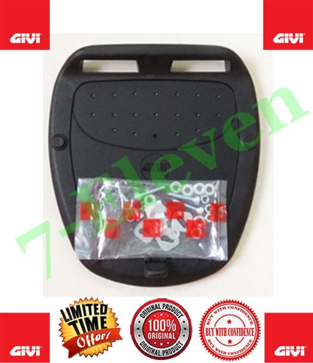 100% GENUINE GIVI MP60N BASE PLATE + SCREW SET TAPAK BOX GIVI SET (ORIGINAL) OFFER !!!! | Lazada