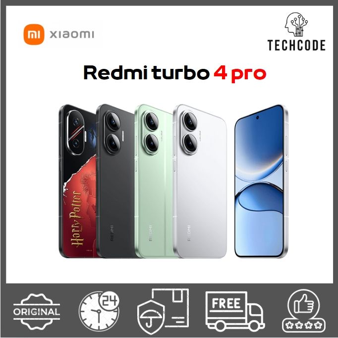 [ready stock]Redmi turbo 4 pro/turbo4/Snapdragon 8s Gen 4 (4 nm)/6.83 inches/AMOLED, 68B colors ...