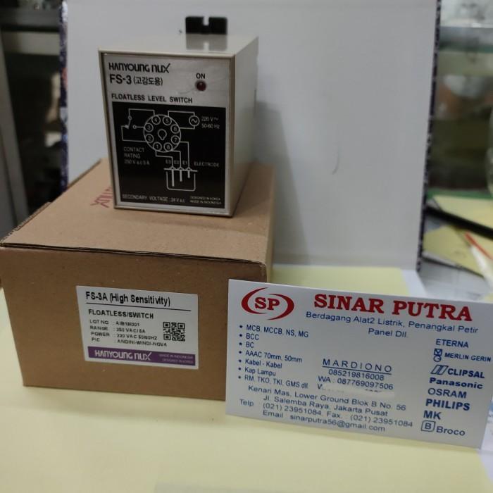 WATER LEVER FLOATLESS LEVEL SWITCH FS-3 HANYOUNG NUX - TOKOASMA | Lazada Indonesia