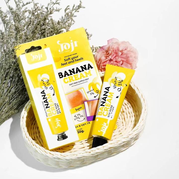 Joji secret young soft your feet and heels Banana cream 50g | Lazada.co.th