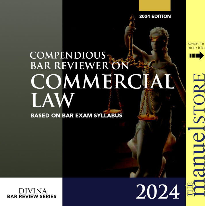 Dean Nilo Divina (2024) - On Commercial Law - Bar Reviewer - Volume 1/2 ...