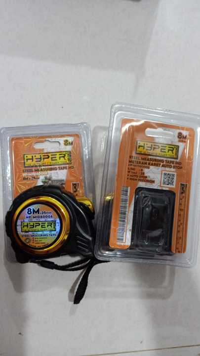 METERAN 8M AUTO STOP MERK HYPER | Lazada Indonesia