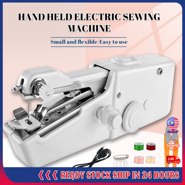 【Ready Stock】Handy Stitch Mini Sewing Machine Portable Needlework ...