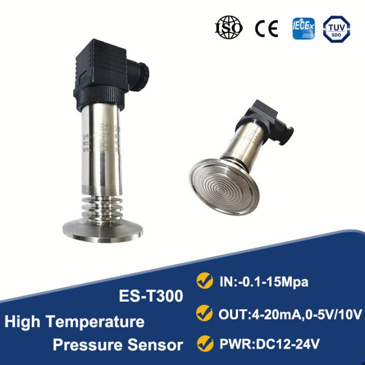 High Temperature Sanitary Pressure Sensors 150℃ Clamp Type 50.5 Quick ...