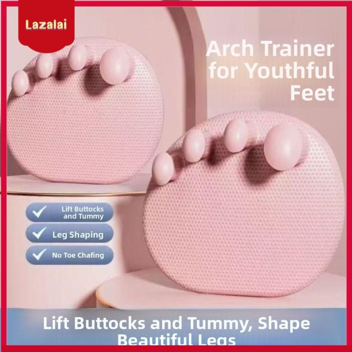 LAZALAI Lightweight Arch Foot Trainer Improve Leg Shape Fitness Plantar ...