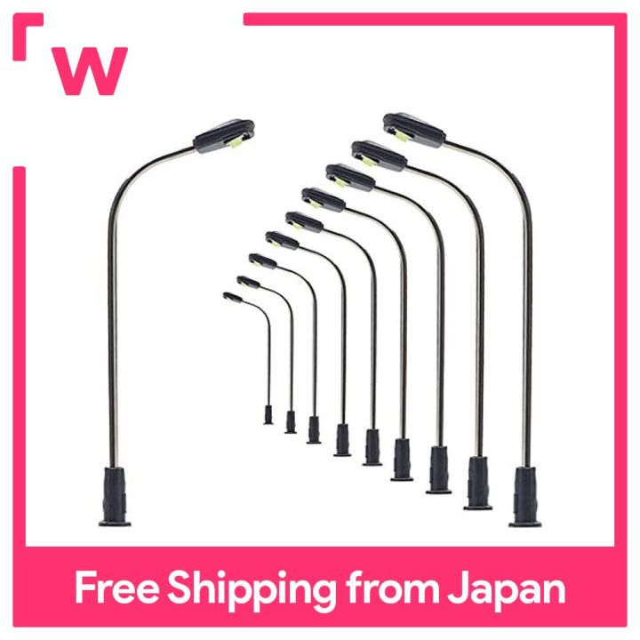 Model Street Light Road Light Street Light Pole LED Light White 42mm 1: ...