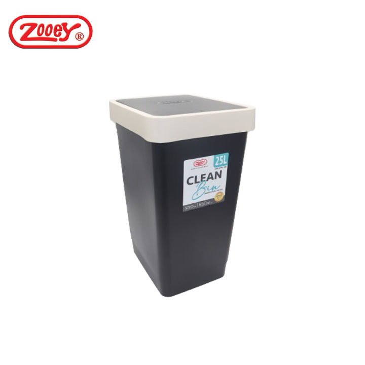 Zooey Clean Bin 25Liters Trash Bin | Lazada PH