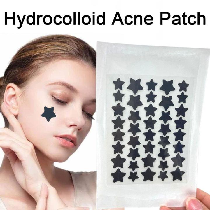 40PCS Hydrocolloid Acne Patch Star Shape Pimple Patch Waterproof Acne ...