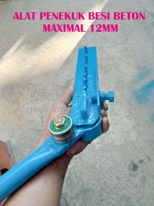 Alat penekuk besi begel/behel maximal 12mm,alat bending besi | Lazada ...