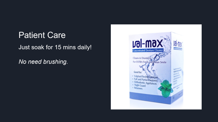 VAL-MAX Concentrated Denture Cleaner 20 weeks | Lazada