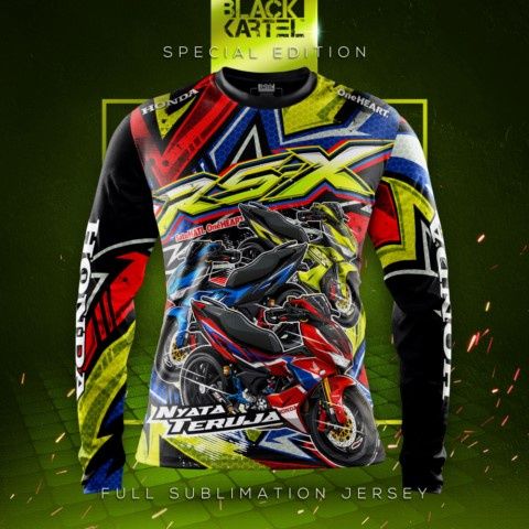 Ready Stock! [ BAJU / T SHIRT MOTOR HONDA - RSX ] TRICOLOR / TShirt ...