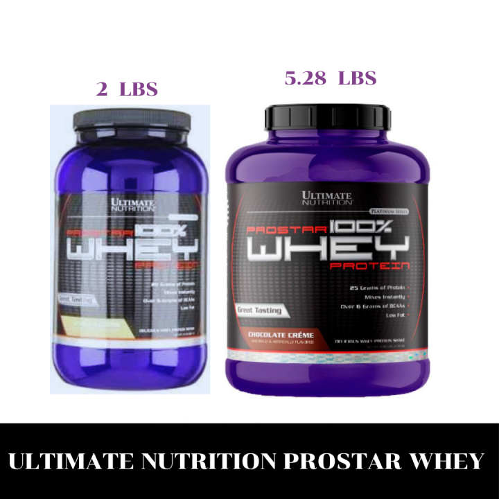 Ultimate Nutrition Prostar 100% Whey Protein เวย์โปรตีน เพิ่มกล้ามเนื้อ ...