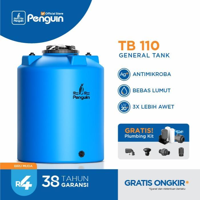 Penguin TB-110 1000 Liter Toren Tandon Tangki Air General Tank - Biru ...
