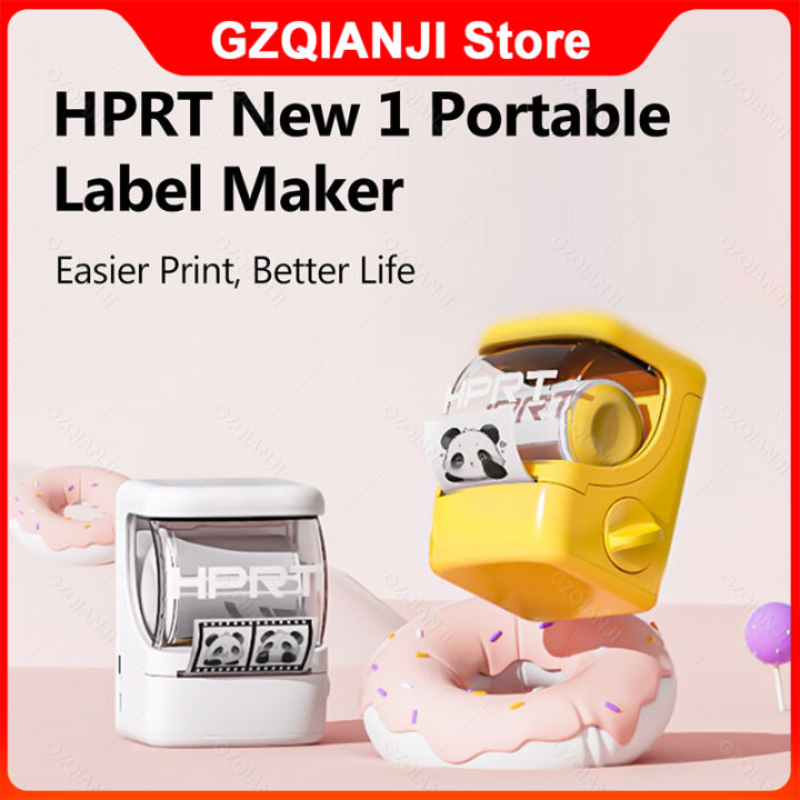 HPRT New 1 Label Maker Inkless Bluetooth Label Printer 25-50mm Label ...