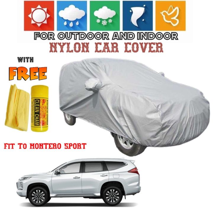 MITSUBISHI MONTERO CAR COVER Waterproof Nylon Car Cover CHAMOIS | Lazada PH