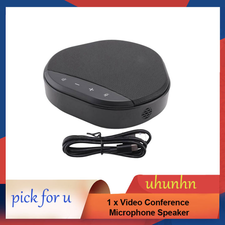 USB Conference Microphone Speaker Bluetooth Speaker 360 ...