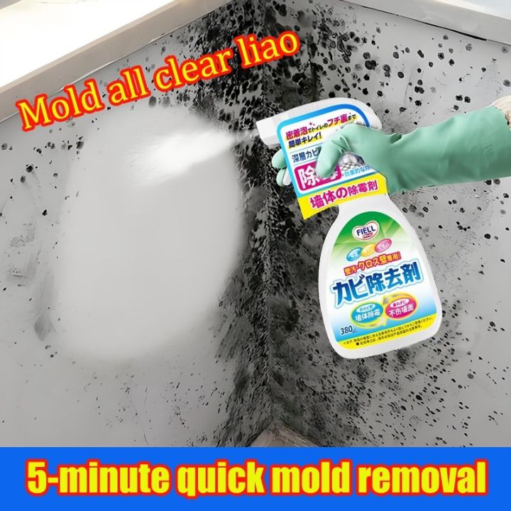 5 Minutes Quickly Mold Remover Spray Mold Mildew Stains Mould Remover ...