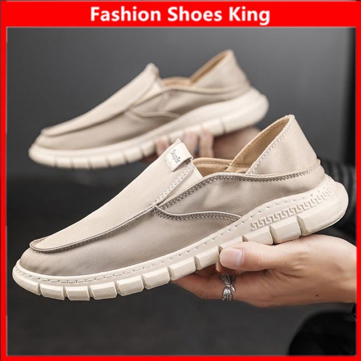 【Ready Stock】Flash Sale New Light Croc Shoes Men Canvas Casual Shoes ...