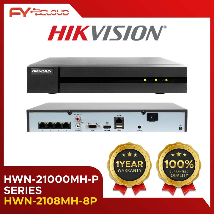 HWN-2108MH | 8-ch Mini 1U NVR | NVR for IP cameras |8-CH video Max ...