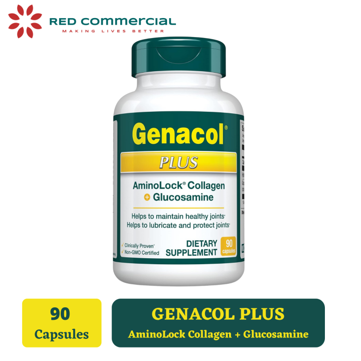 Genacol Plus - AminoLock Collagen + Glucosamine 90/180 Capsules | Lazada PH