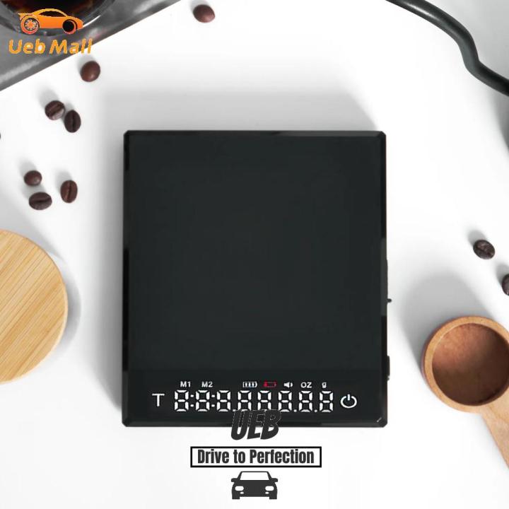 [UEB Mall]Mini Coffee Scale 2kg/0.1g Electronic Accurate Scale Smart ...