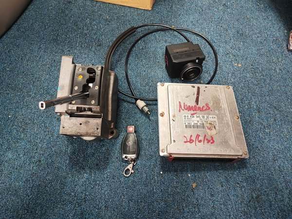 Mercedes Benz W220 S320 Das3 Key Set ECU Engine DME Computer Box Gear ...