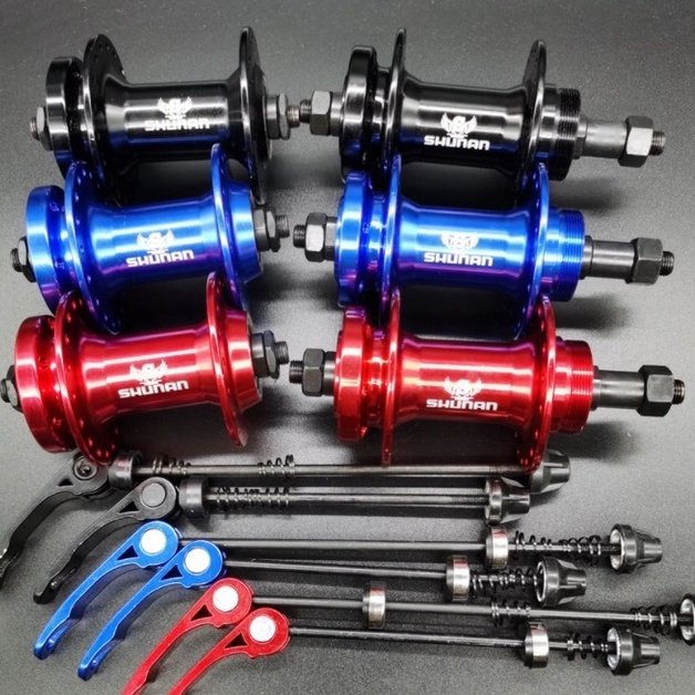 Thread type Hub 36/32 Holes Rear+Front Aluminum Alloy Disc Brake Hubs ...