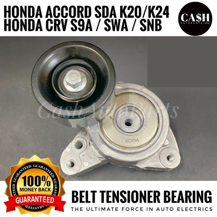 OEM HONDA ACCORD SDA K20 K24 CRV S9A SWA SNB FAN BELT TENSIONER ASSY ...