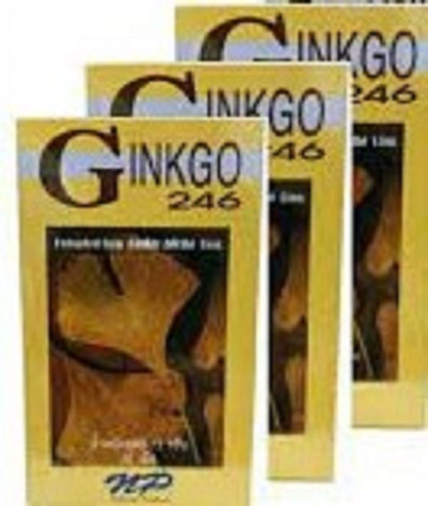 Ginkgo 246 ใบแป๊ะก้วยสกัด 30 เม็ด / กล่อง แปะก๊วยสกัด โรงงานเดียวกับ วา ...