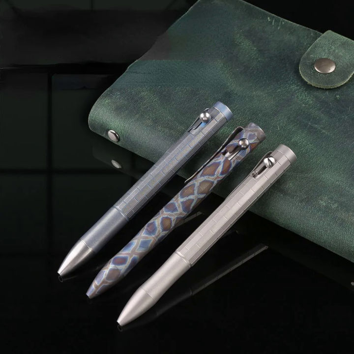 Multi-Functional EDC Titanium Alloy Mini Tactical Pen With Collection ...