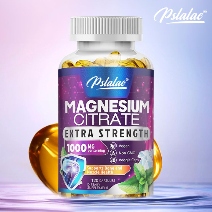 Magnesium Citrate 1000 mg - Maximum Absorption Magnesium Capsules para ...