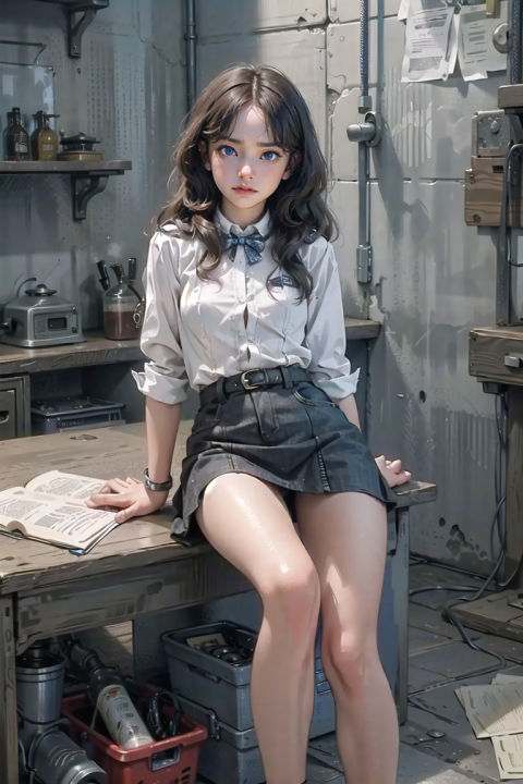 Steampunk Ai Virtual Girl Style Art Ai Cute Girl Lyra Ai Waifu 25d 100 Images Collection 