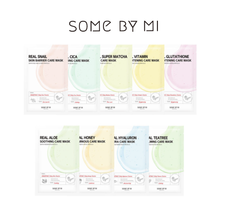 SOME BY MI Real Care Mask (1 Sheet) 10 Type To Choose SOMEBYMI [Beauty ...