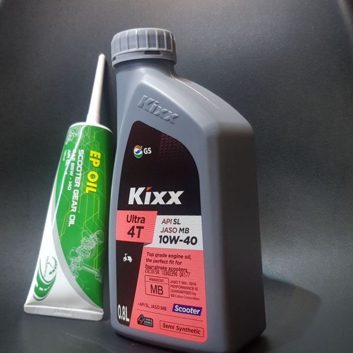 [Mua kèm lap EP oil giá tốt]Nhớt xe tay ga kixx ultra 4T 10w40 scooter ...