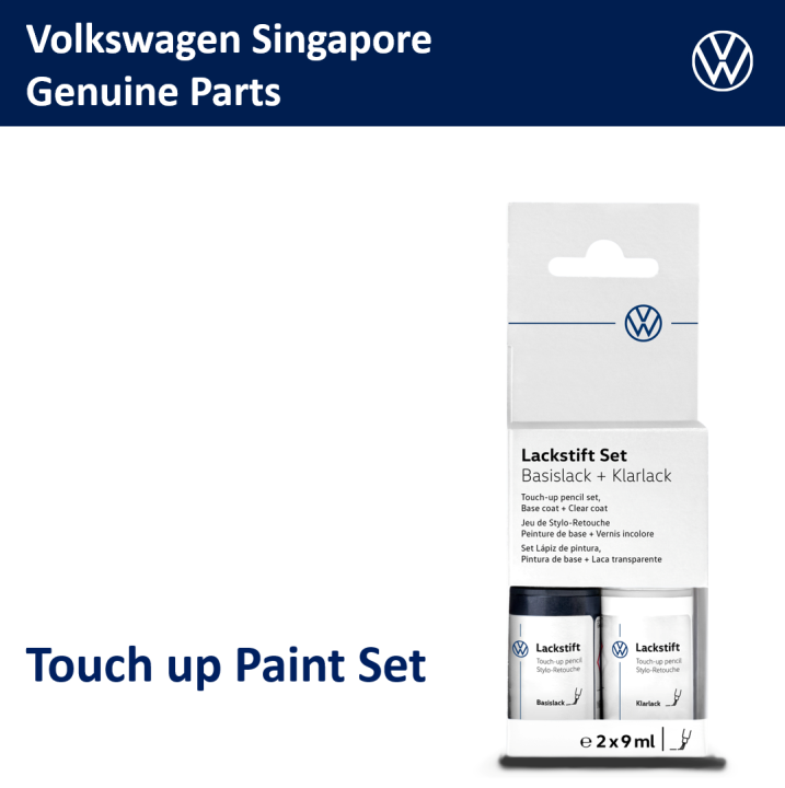 [Official Volkswagen SG] Volkswagen Genuine Touch Up Paint Set | Lazada ...