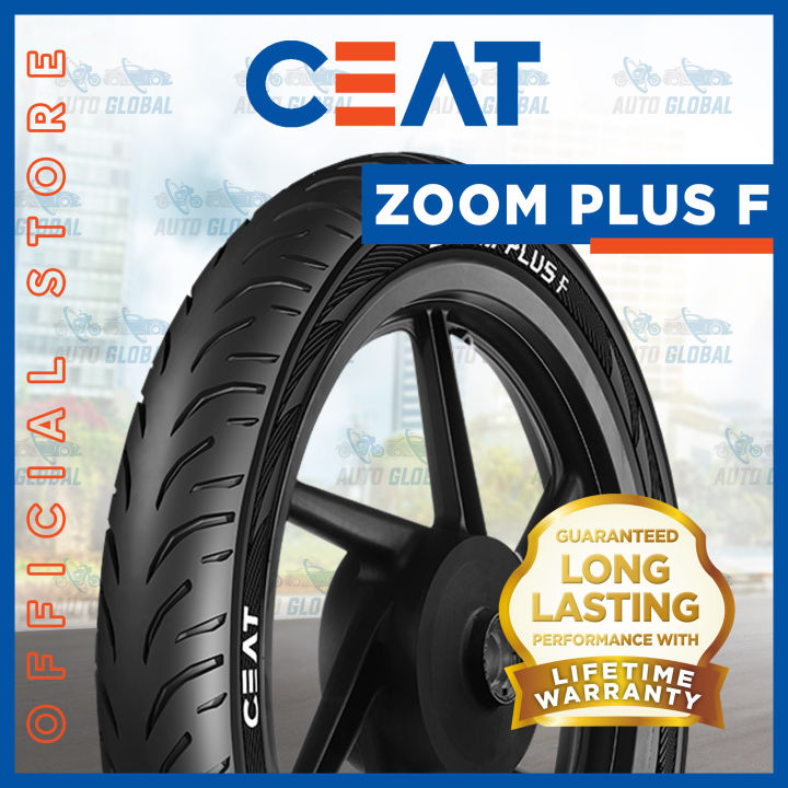 100/90-17 TL CEAT "ZOOM PLUS F" 100/90 - 17 TL 43S (Tubeless ...