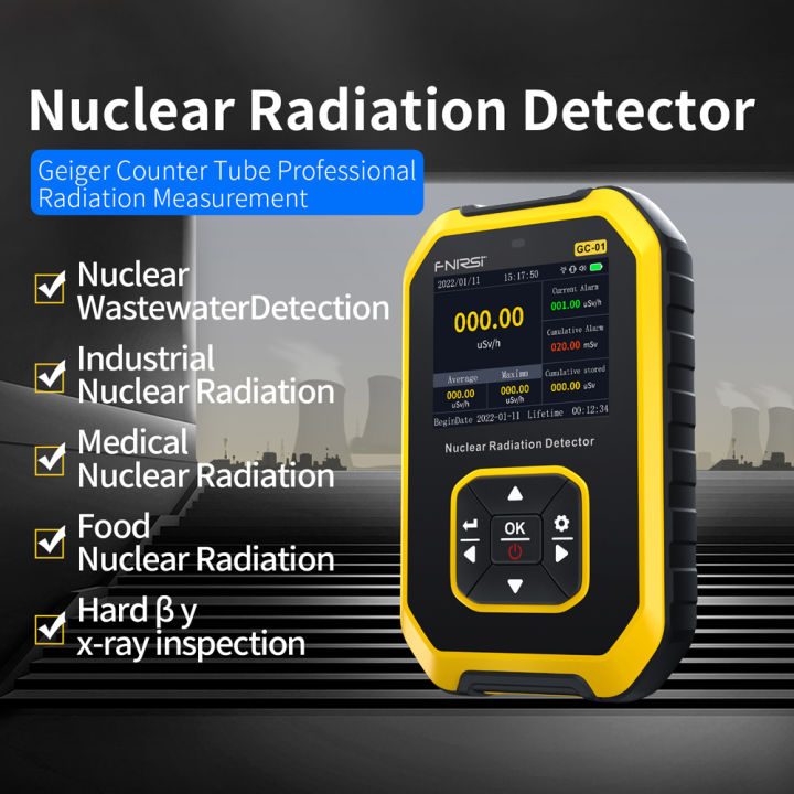 FNIRSI Multifunctional Nuclear Radiation Detector Electromagnetic ...