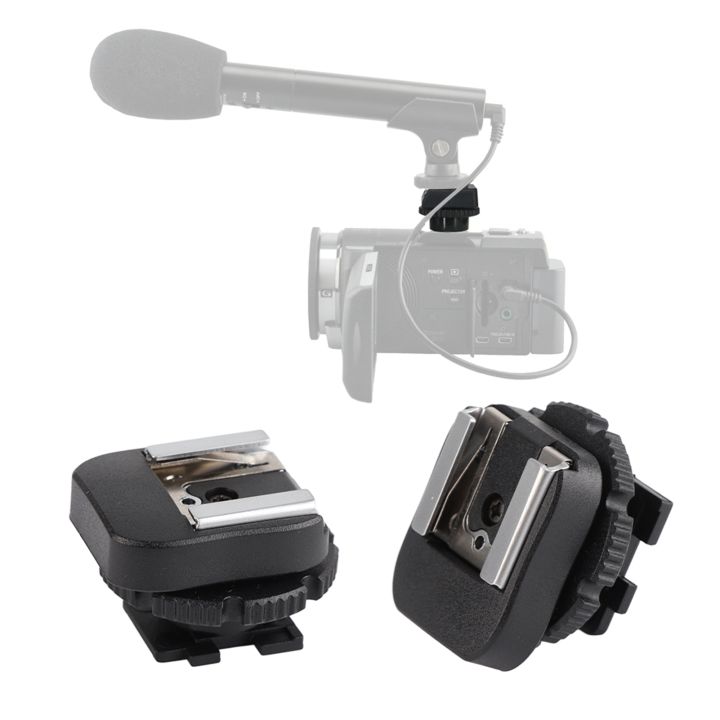 CSM3 Black ABS Hot Shoe Adapter Flash Mount Adapters Camcorder Camera ...