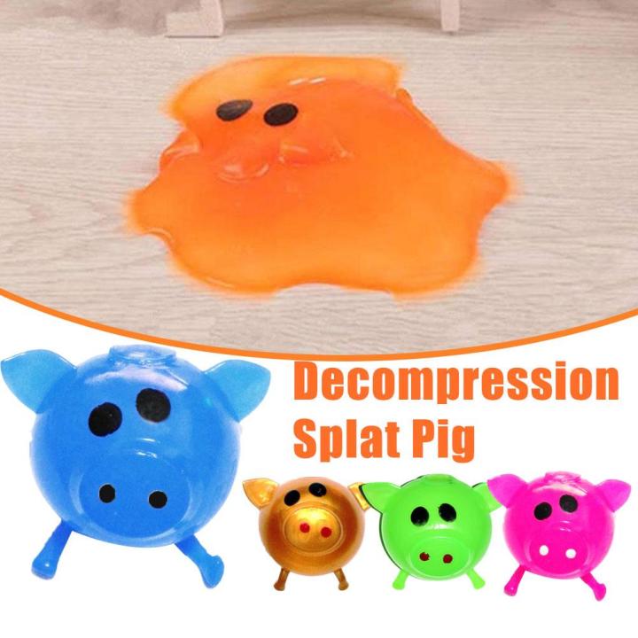 Anti Stress Goods Various Types Pig Toys Decompression Smash Splat Ball ...
