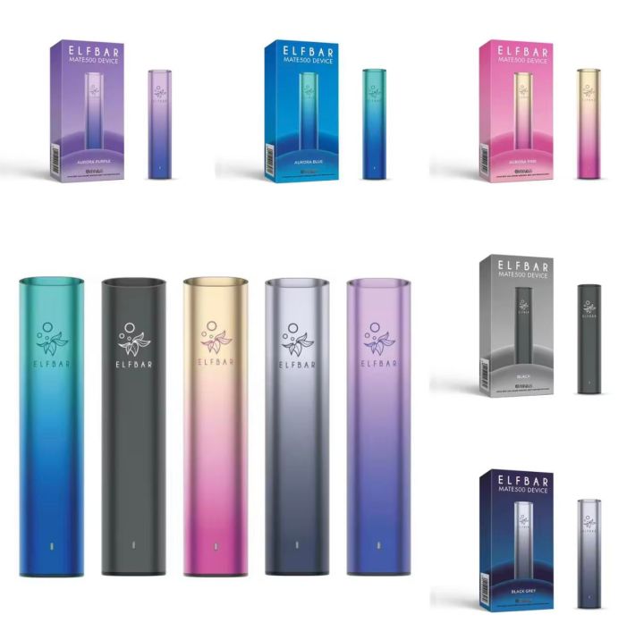 (100% ORIGINAL)NEW ELFBAR MATE 500 PREFILLED POD 3PCS_2ML_ELFBAR MATE ...