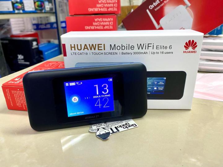 Modem Mifi HUAWEI Elite 6 Wimax 2+ Router Wifi 4G LTE Mobile Wifi ...