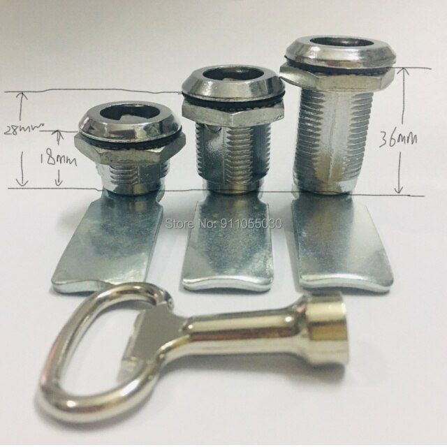 Ms705 Triangular Lock Longer Version Gas Meter Lock Key Gas Electric ...