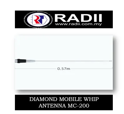 Diamond Mobile Whip Antenna MC-200 | Lazada